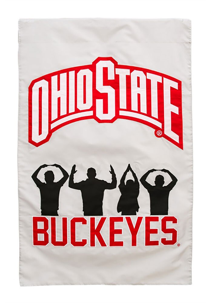 Ohio State Buckeyes Red Applique Banner - 1411781