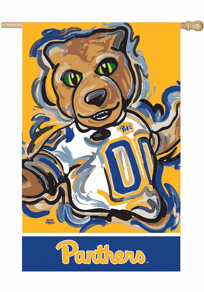 Pitt Panthers Justin Patten Banner - BLUE