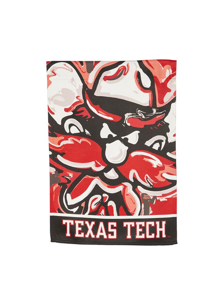 Texas Tech Red Raiders Justin Patten Banner - RED