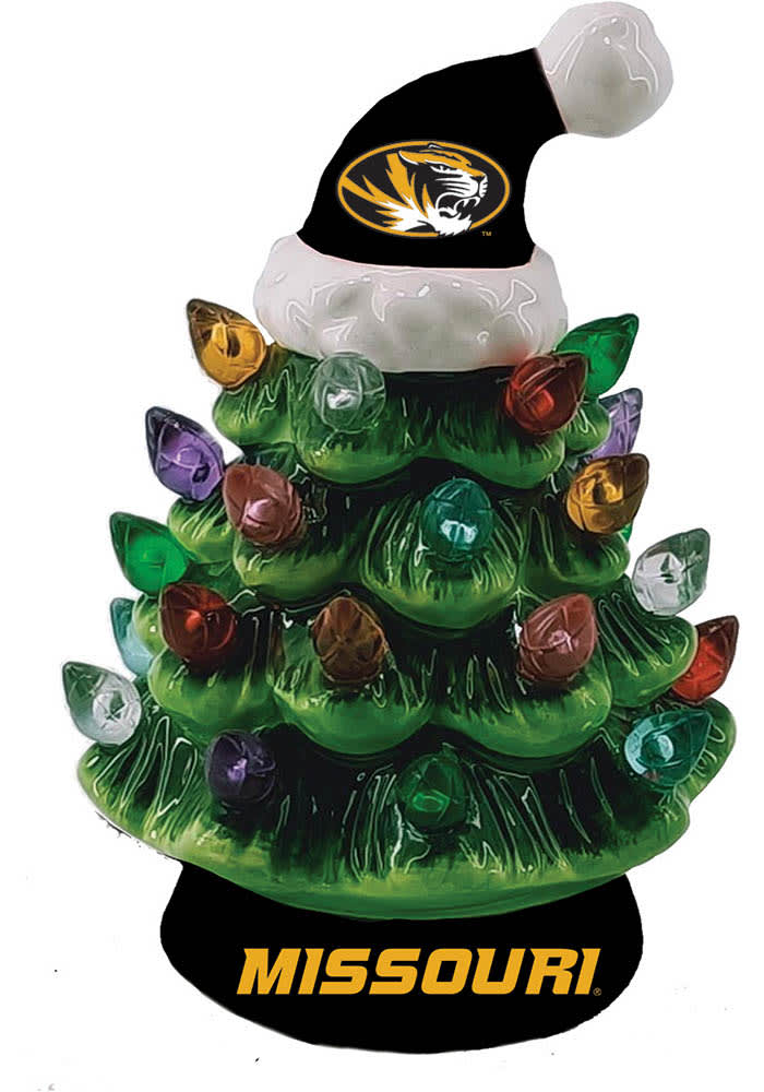 Missouri Tigers BLACK LED Christmas Tree Ornament - 1412718