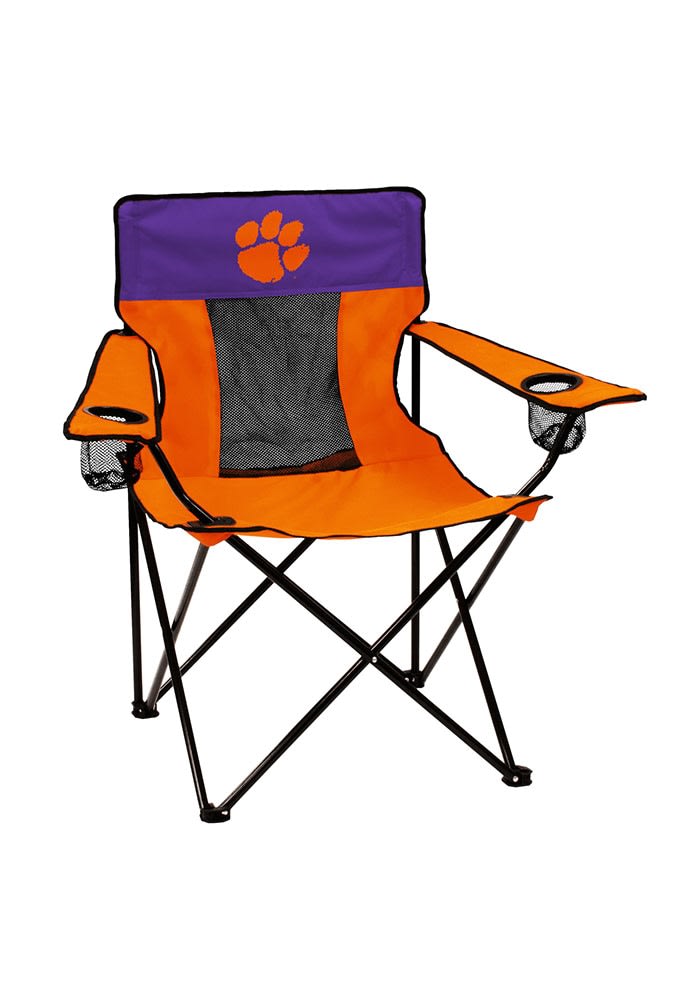 Clemson Tigers ORANGE Elite Canvas Chair - 14131453