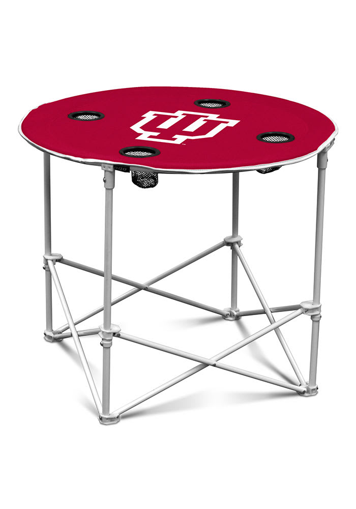 Indiana Hoosiers Red Round Tailgate Table - 14131694