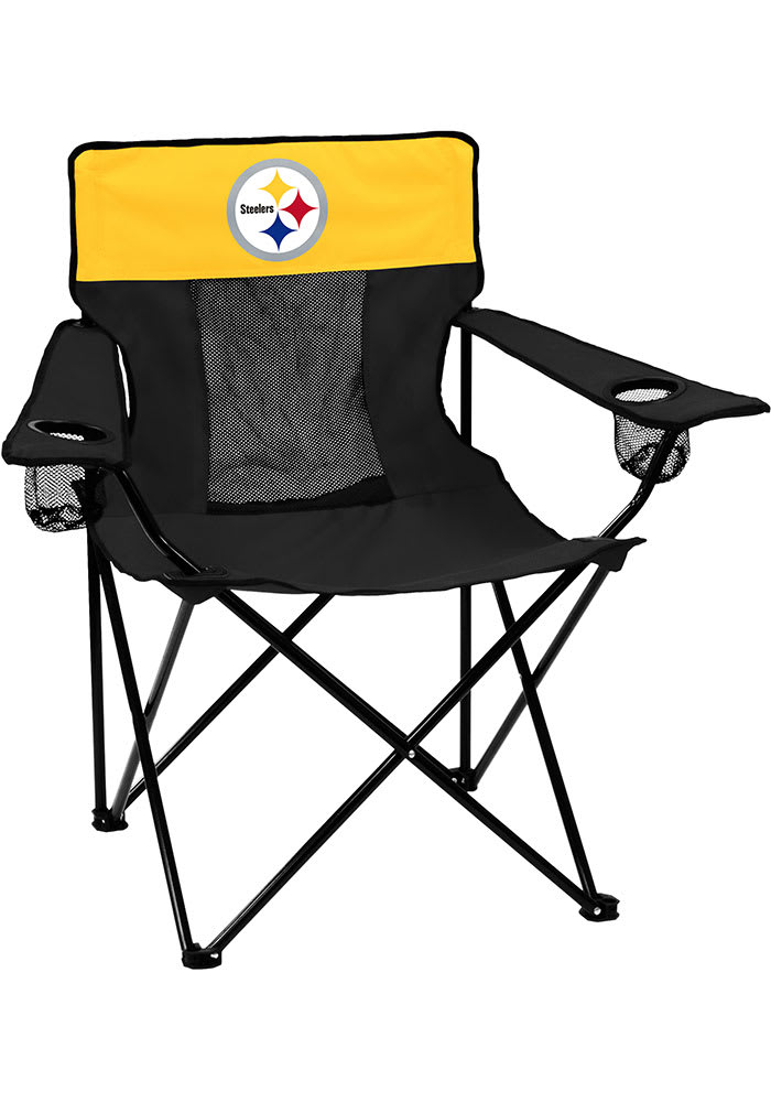 Pittsburgh Steelers BLACK Elite Canvas Chair - 14133357