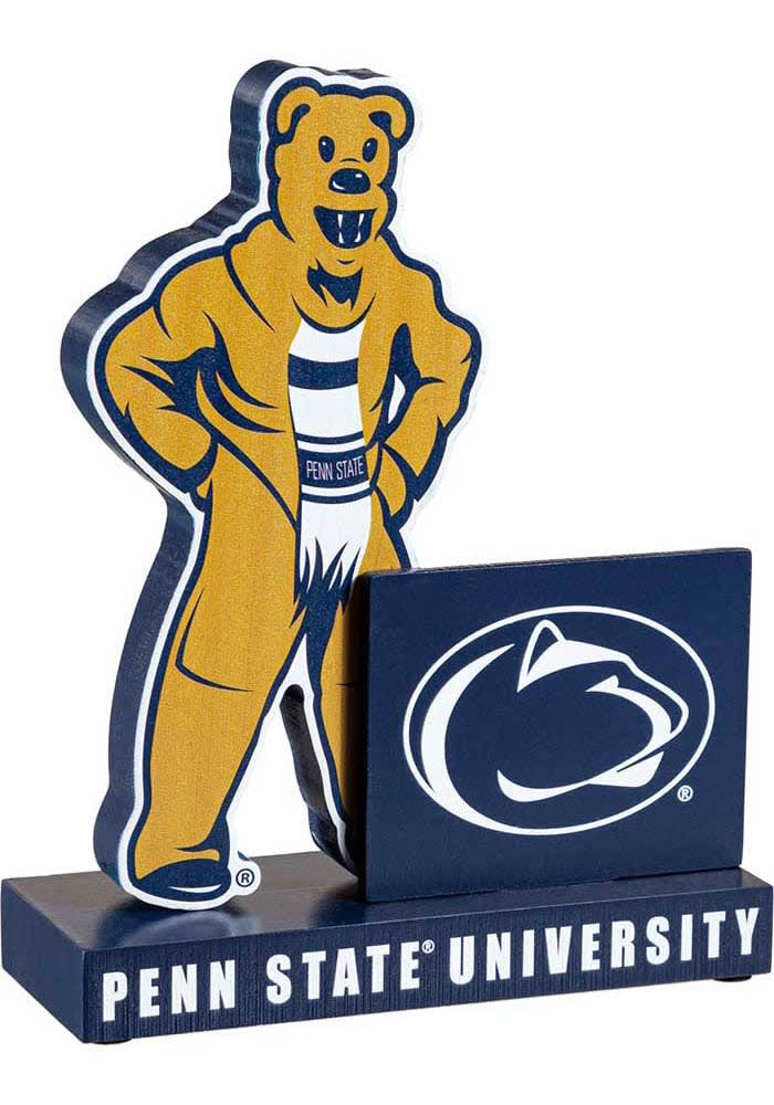 Penn State Nittany Lions NAVY Mascot Logo Figurine - 1413496