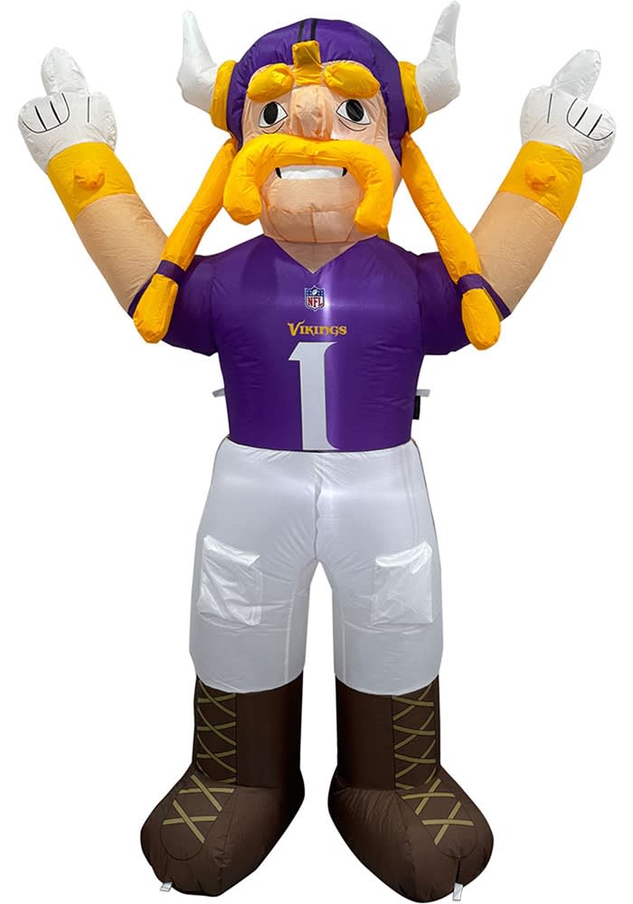 Minnesota Vikings PURPLE Outdoor Inflatable 7ft Mascot - 14137053