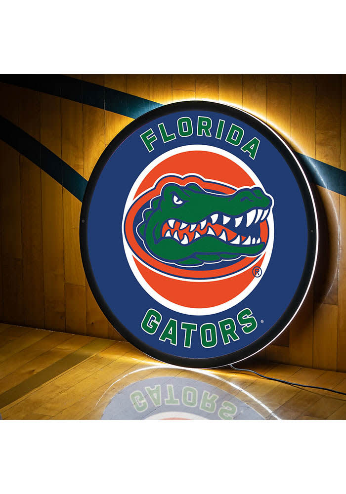 Florida Gators 23 in Round Light Up Sign ORANGE - 1413986