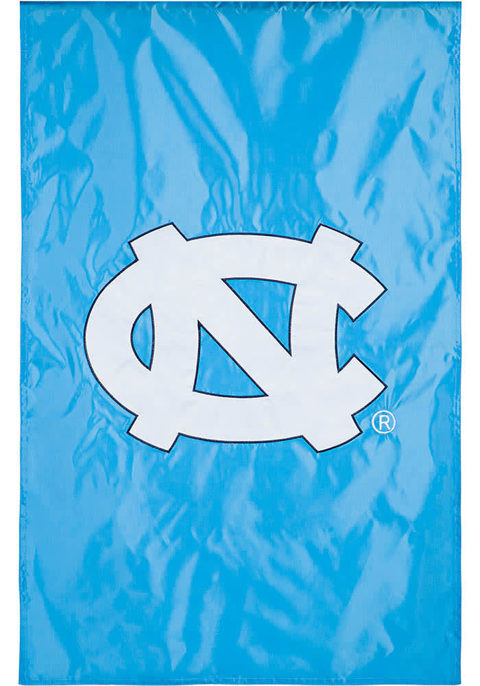 North Carolina Tar Heels BLUE Logo Applique Flag - 1414650