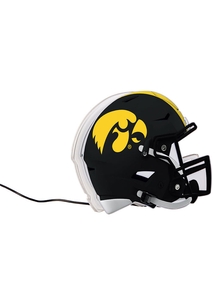 Iowa Hawkeyes BLACK LED Helmet Desk Accessory - 1415123