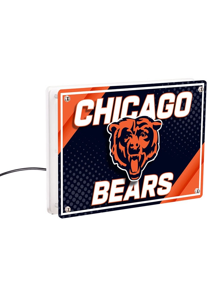 Chicago Bears LED Lighted Desk Accessory - ORANGE