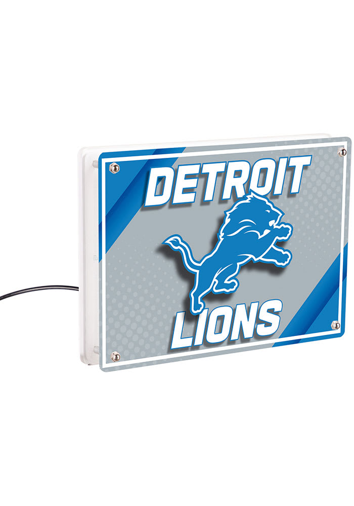 Detroit Lions LED Lighted Desk Accessory - BLUE