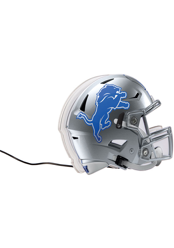 Detroit Lions LED Helmet Desk Accessory - BLUE