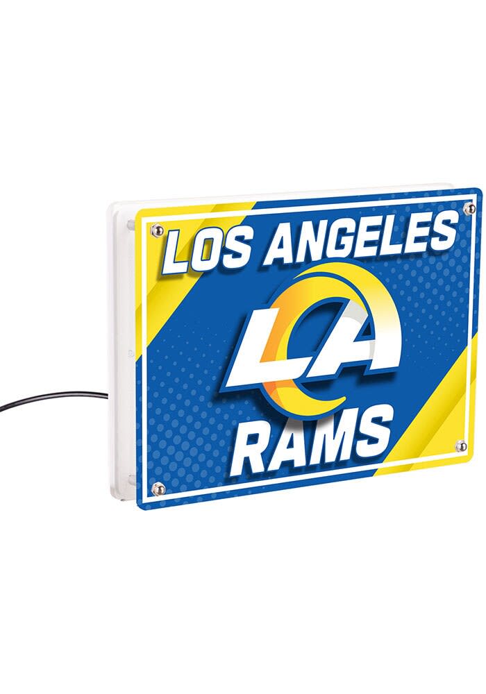 Los Angeles Rams BLUE LED Lighted Desk Accessory - 1415201