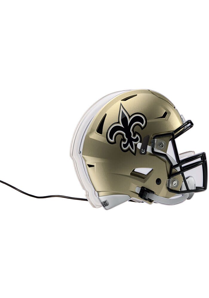 New Orleans Saints LED Helmet Desk Accessory - BLACK