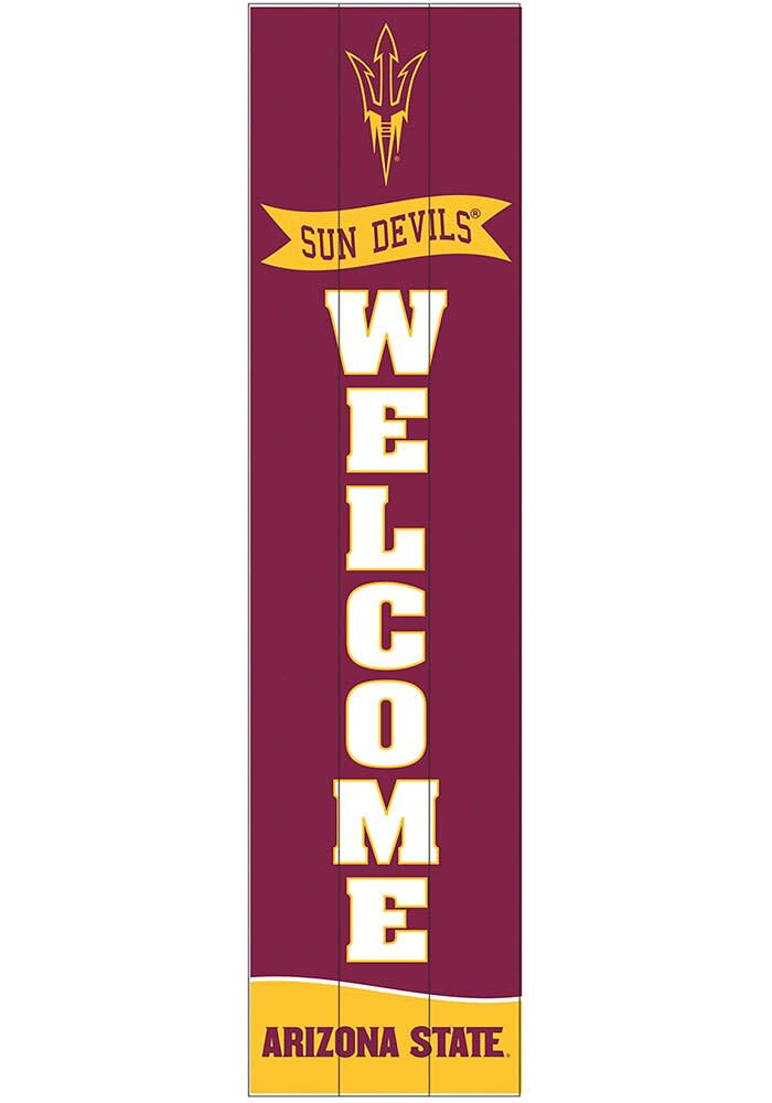 Arizona State Sun Devils Porch Leaner Sign MAROON - 1415286