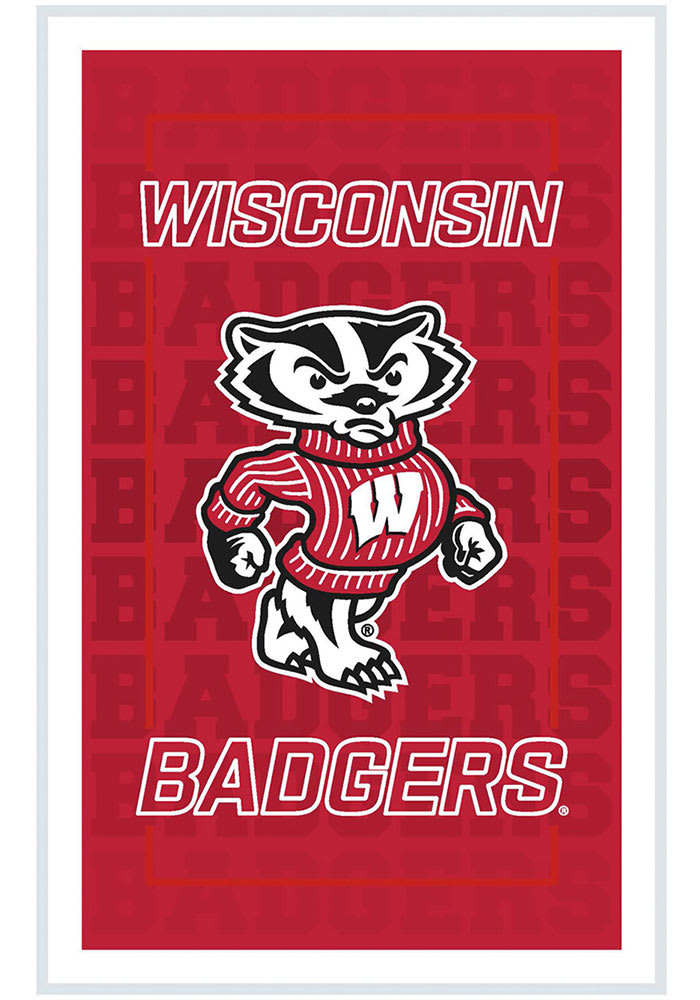 Wisconsin Badgers LED Lighted Wall Sign CARDINAL - 1415334
