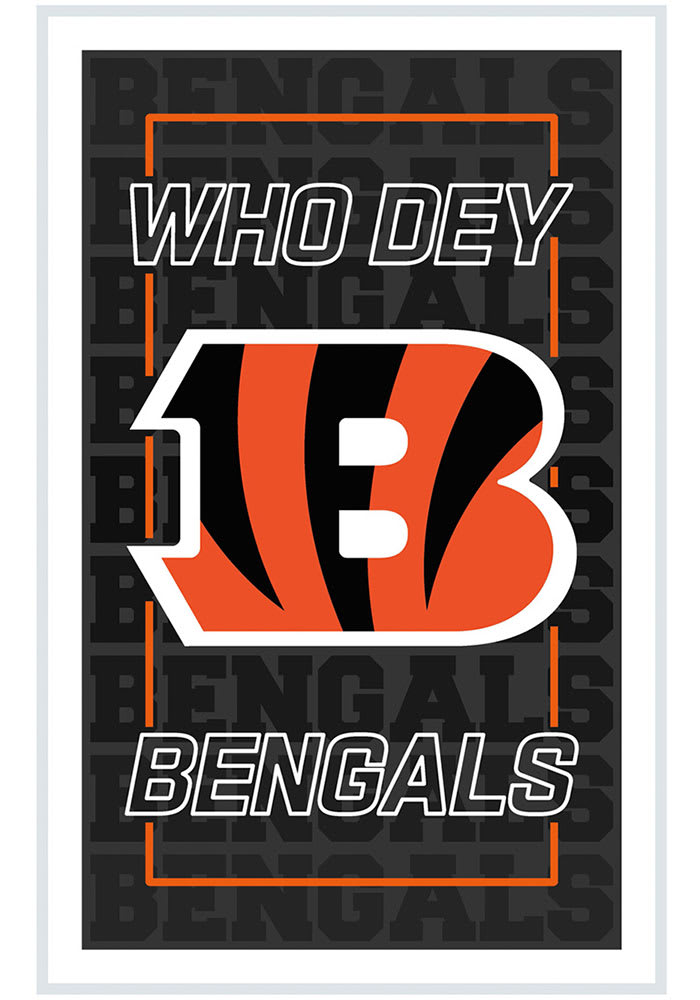 Cincinnati Bengals LED Lighted Wall Sign ORANGE - 1415345