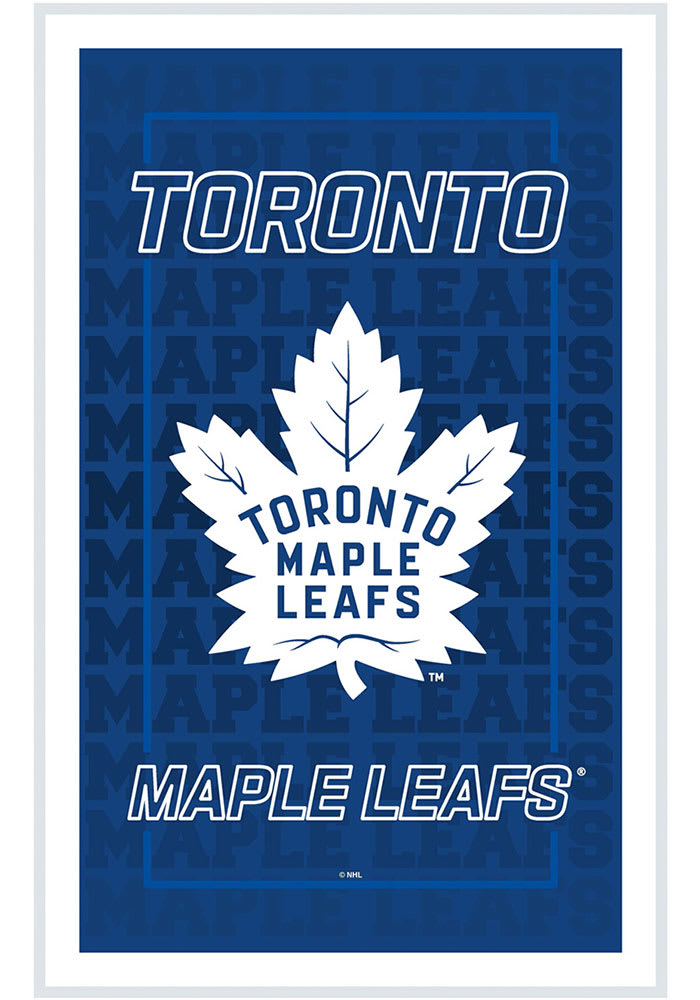 Toronto Maple Leafs LED Lighted Wall Sign BLUE - 1415419
