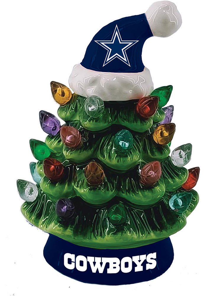Dallas Cowboys GREEN Tree Table Top Decor - 1415602