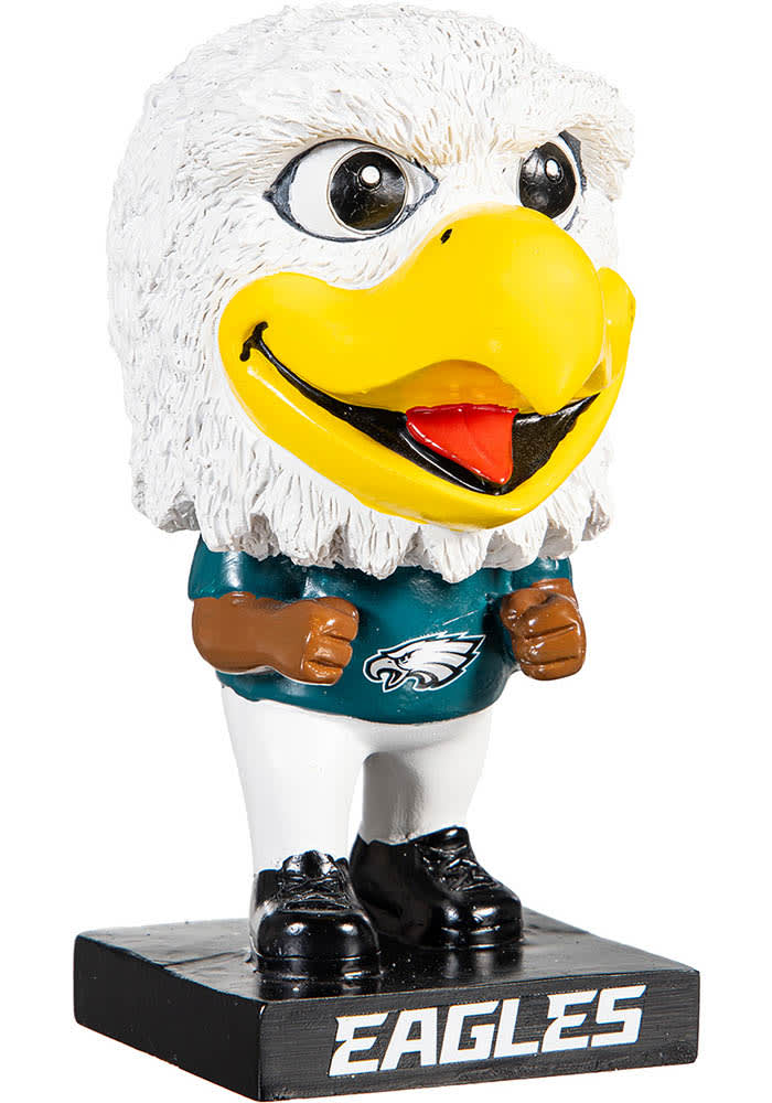 Philadelphia Eagles 6 Inch Little Big Head Mascot Figurine - MIDNIGHTGREEN