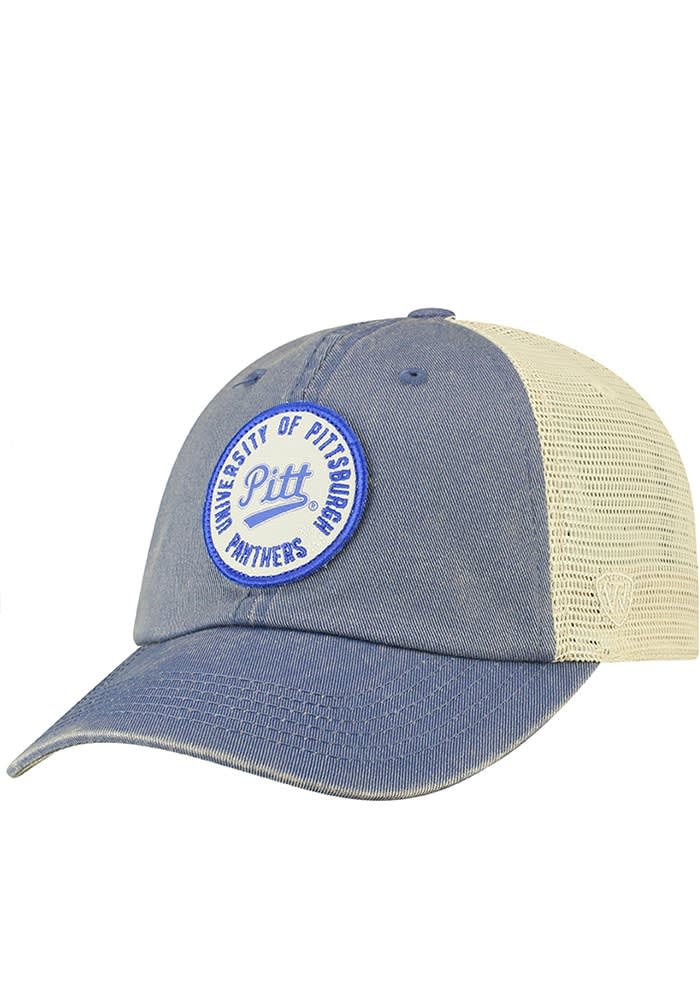 Top of the World Pitt Panthers Keepsake Meshback Adjustable Hat - ROYAL