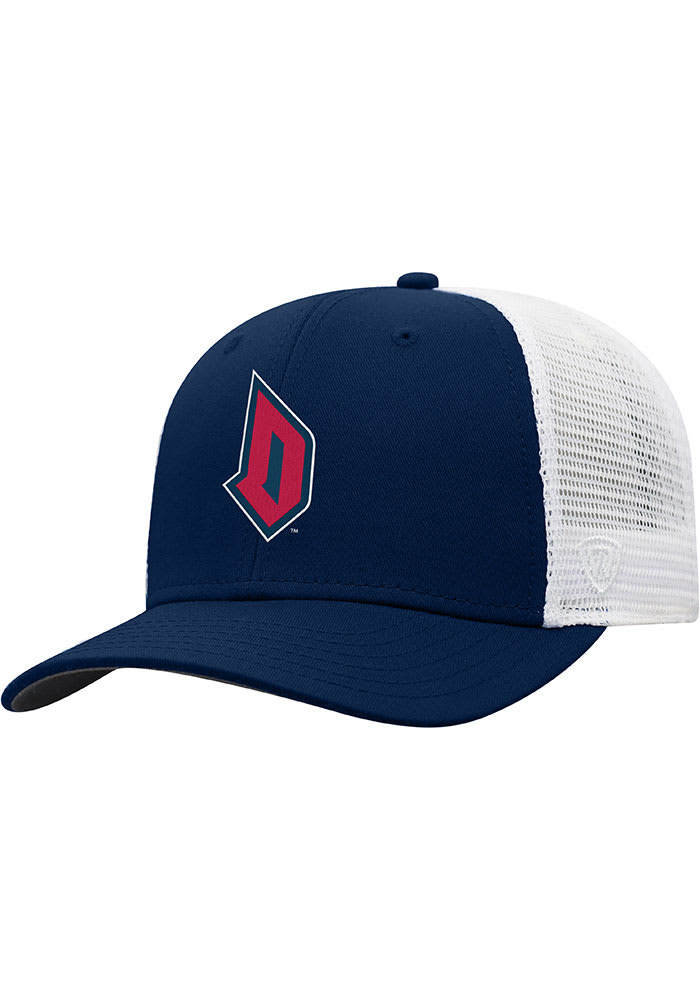 Top of the World Duquesne Dukes NAVY BB Meshback Adjustable Hat - 14402143