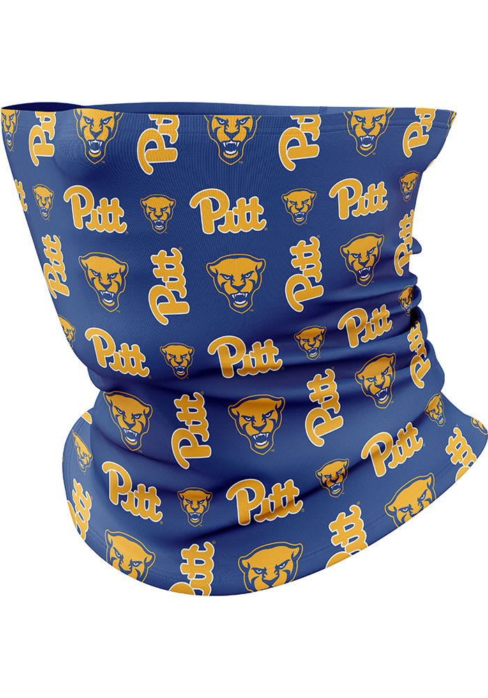 Team Logo Gaiter Pitt Panthers Mens Fan Mask - BLUE