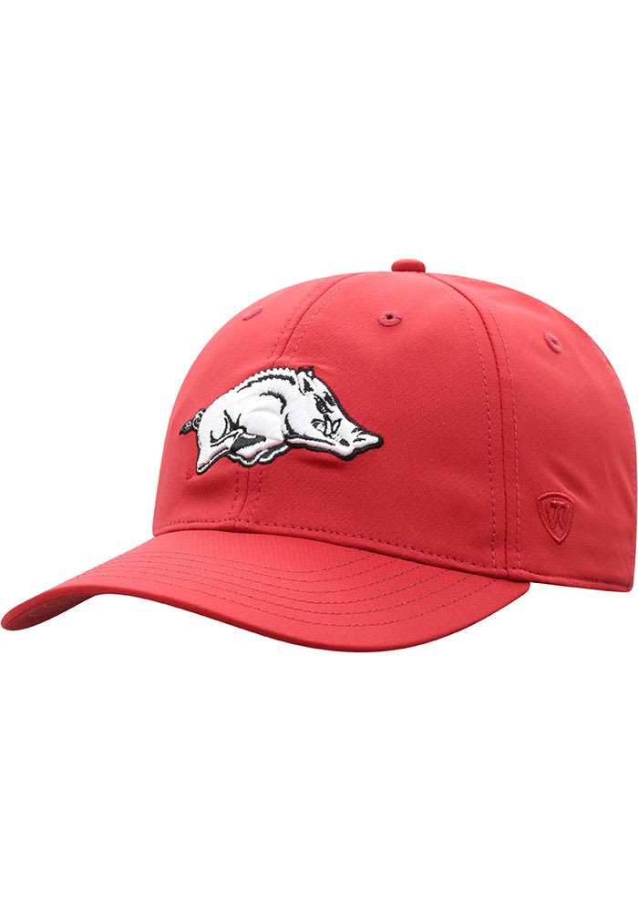 Top of the World Arkansas Razorbacks Red Trainer 2020 Adjustable Hat ...