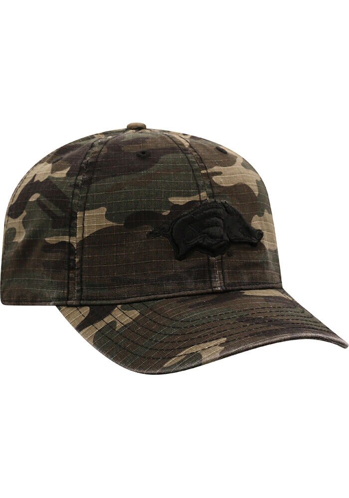 Top of the World Arkansas Razorbacks CAMO Flagdrab Adjustable Hat ...