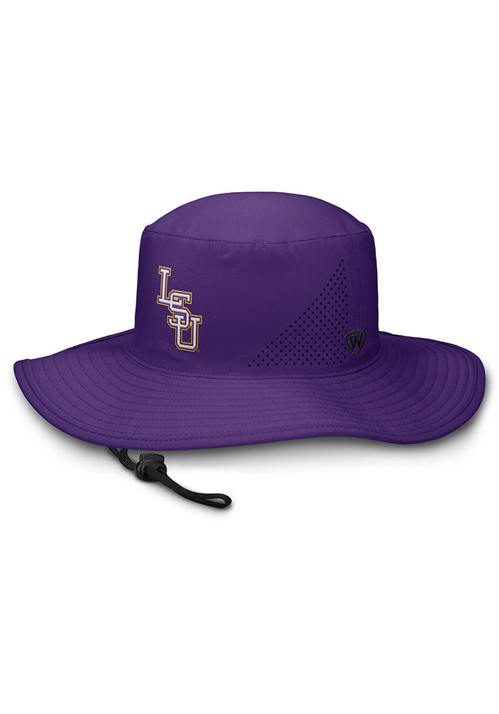 Top of the World LSU Tigers PURPLE NWL Angler Bucket Hat - 14406058