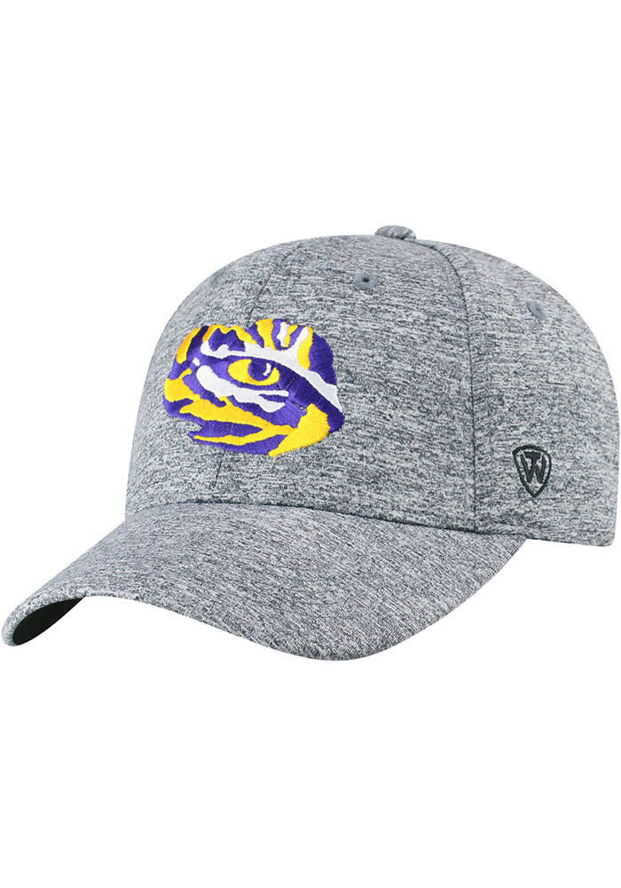 Top of the World LSU Tigers GREY NWL Steam Adjustable Hat - 14406059