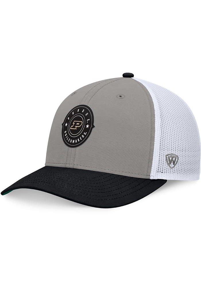 Top of the World Purdue Boilermakers GREY 2T Rob Adjustable Hat - 14406603