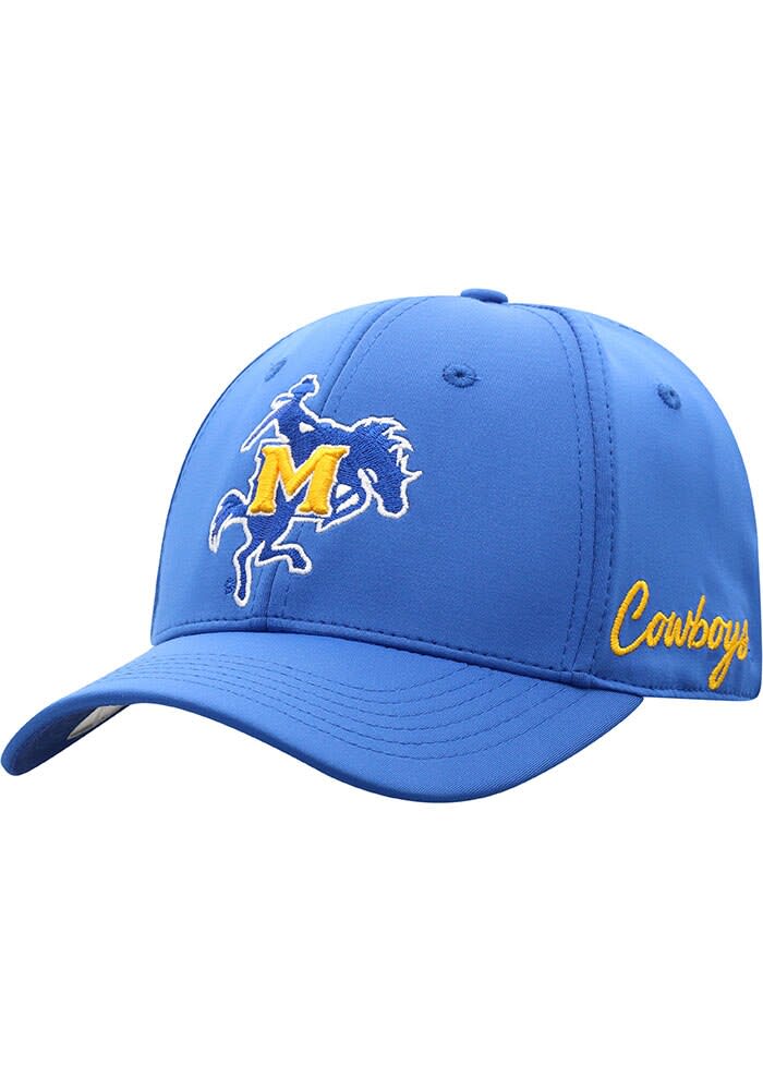McNeese State Cowboys Mens Phenom Flex ROYAL Top of the World Flex Hat ...