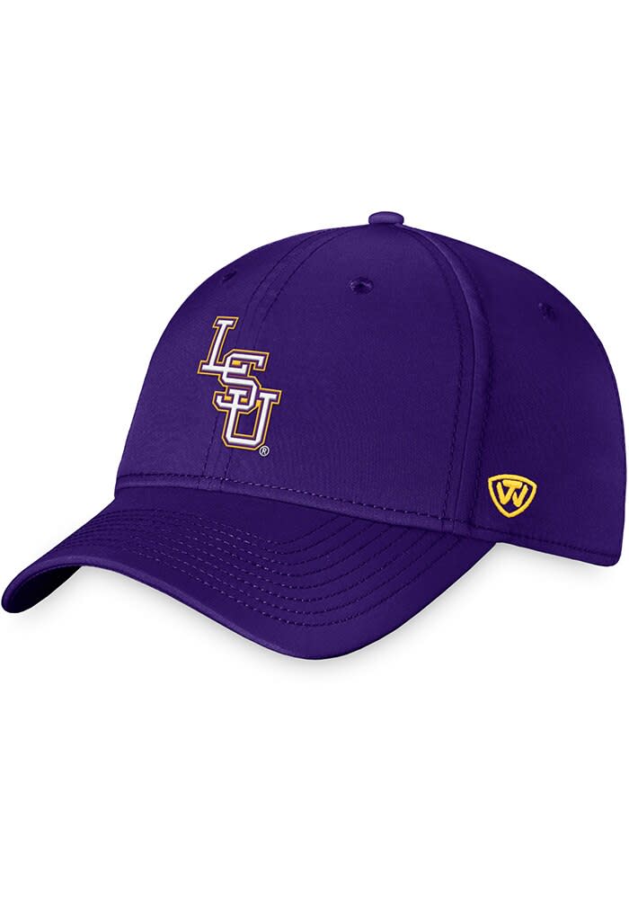 Top of the World LSU Tigers PURPLE Clam Patch Adjustable Hat - 14407123