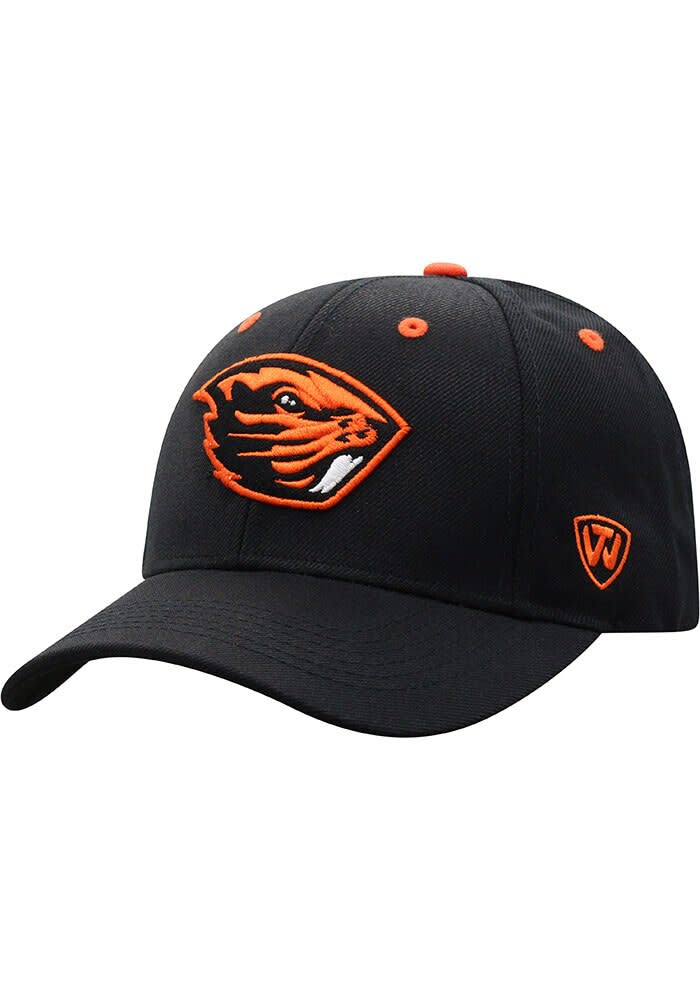 Oregon State Beavers Triple Threat Adjustable Hat - Black