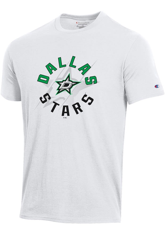 Champion Dallas Stars White Classic Short Sleeve T Shirt - 147501381