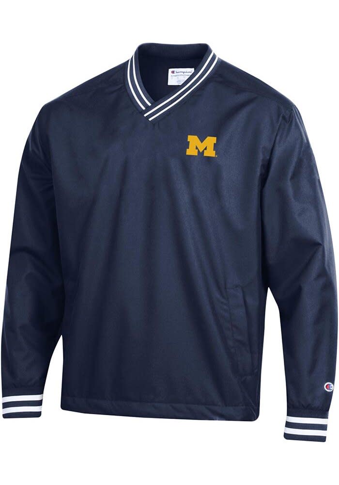 Champion Michigan Wolverines Mens Super Fan Scout Pullover BLUE ...