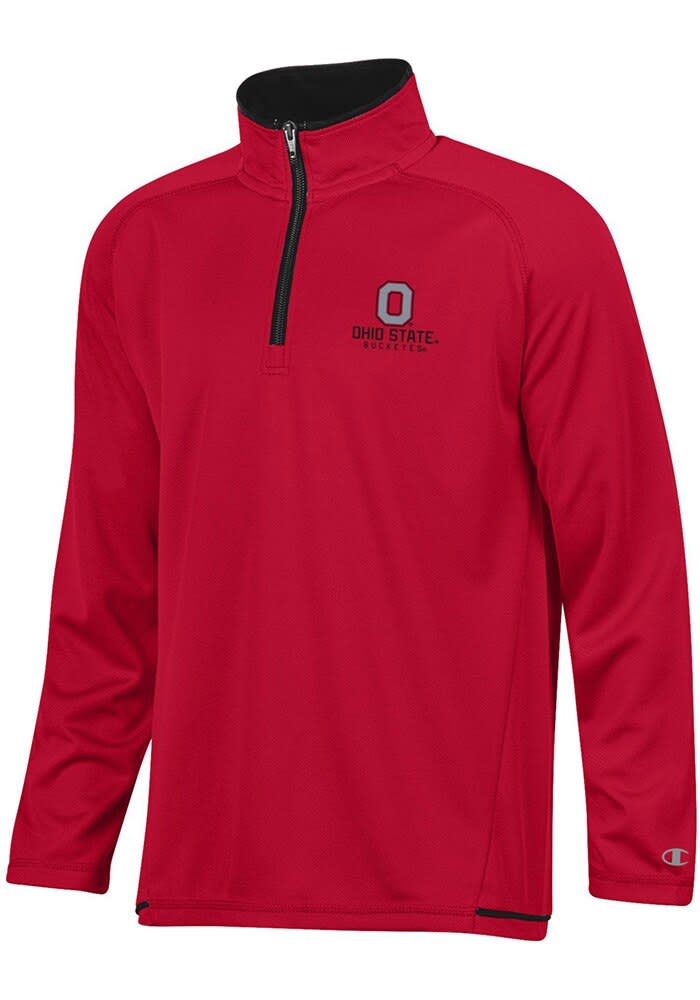 Champion Ohio State Buckeyes Mens Red Stadium Highlight Pullover ...