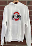 Champion Ohio State Buckeyes Mens White Powerblend Classic Hoodie ...