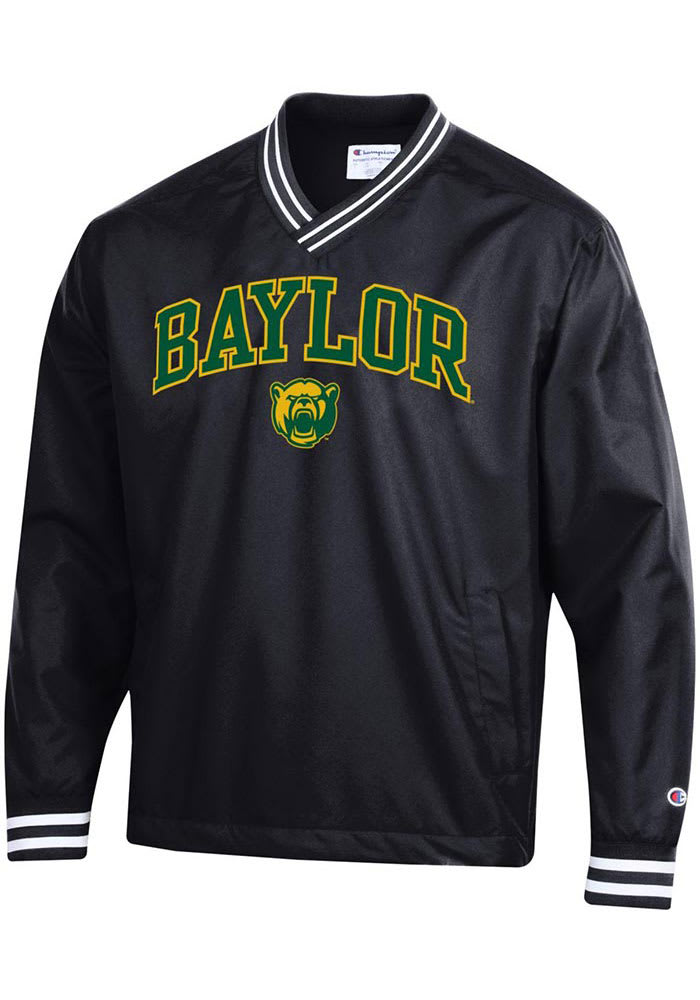 Champion Baylor Bears Mens Scout BLACK Pullover Jackets - 14759193