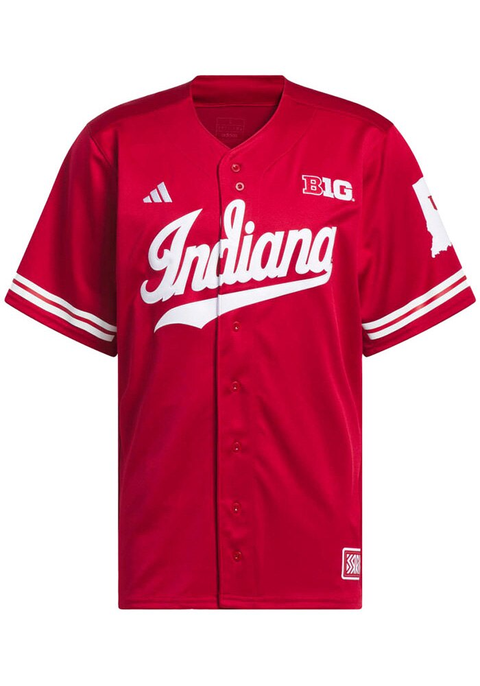Adidas Indiana Hoosiers Mens CRIMSON Reverse Retro Baseball - 148501349