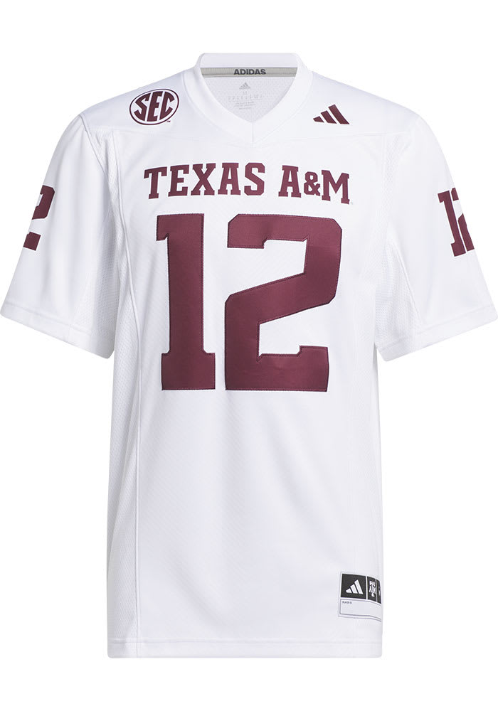 Adidas Texas A&M Aggies White Premier Jersey - 148501887