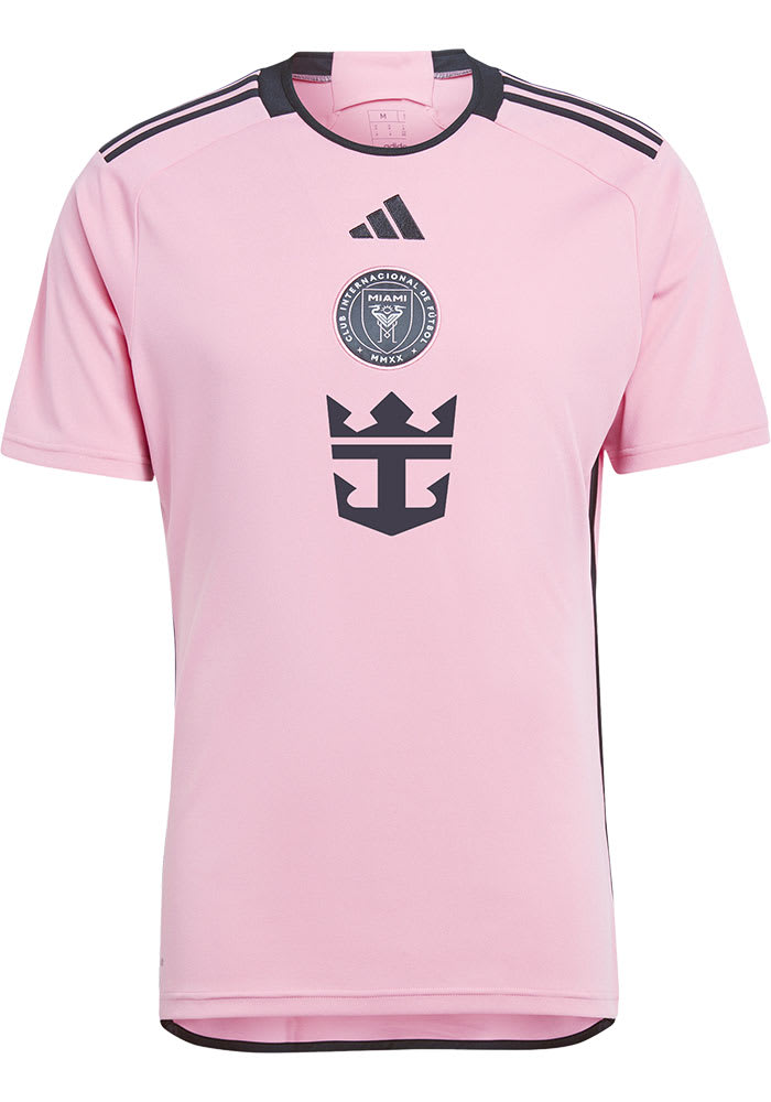 Inter Miami CF Mens Adidas Replica Soccer Home Jersey - PINK