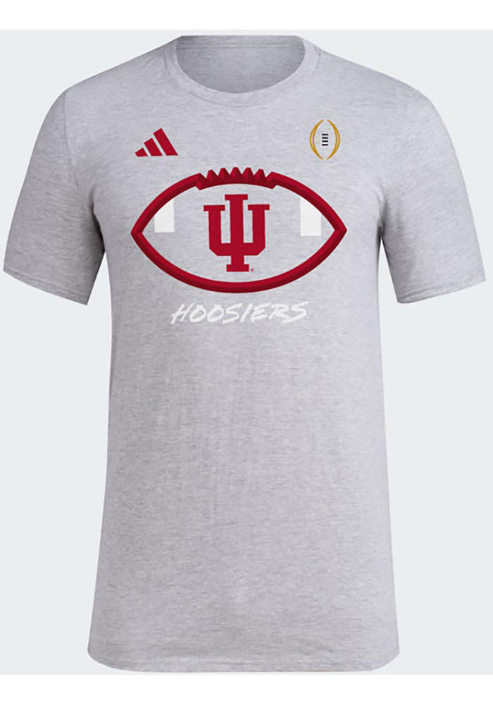Adidas Indiana Hoosiers HEATHER GREY Football 2024 CFP Bound Short ...