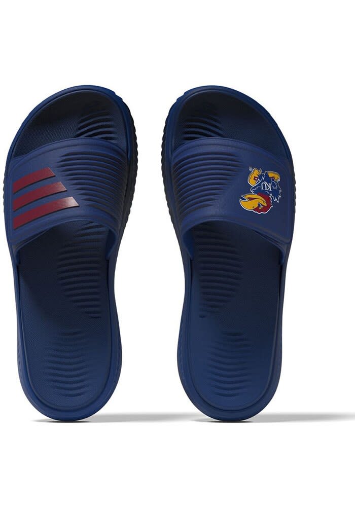 Kansas Jayhawks BLUE Alphabounce Slide 2 Mens Slides - 148504477
