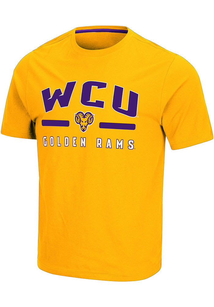 Colosseum West Chester Golden Rams GOLD McFly Short Sleeve T Shirt ...