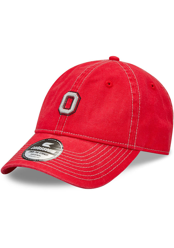 Colosseum Ohio State Buckeyes Red Tailgate Slouch Adjustable Hat ...