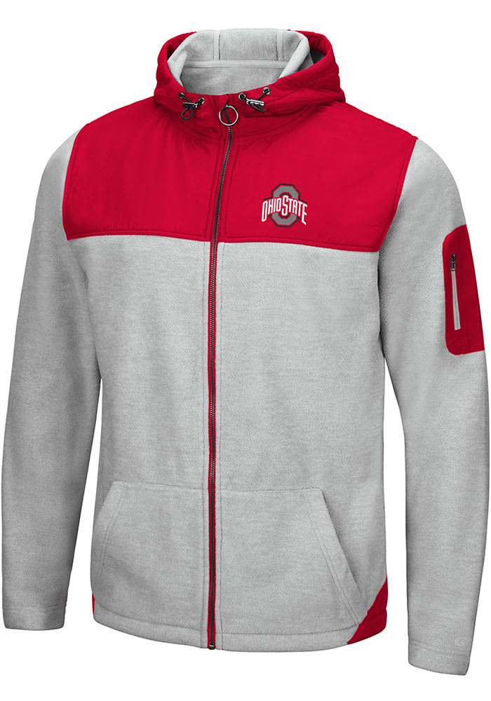 Colosseum Ohio State Buckeyes Mens GREY Chadwick Medium Weight Jacket ...