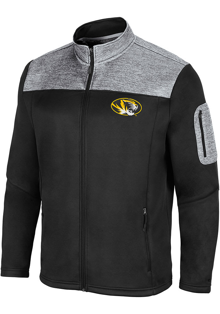 Colosseum Missouri Tigers Mens BLACK Third Wheel Fleece Medium Weight ...