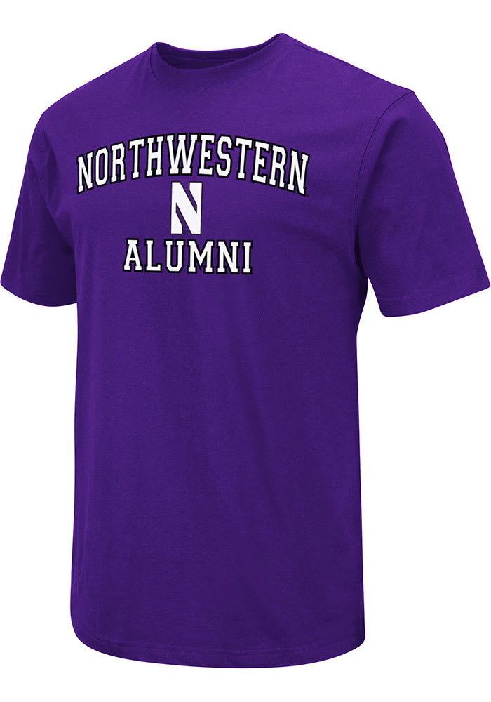 Colosseum Northwestern Wildcats PURPLE Alumni Classic Short Sleeve T ...