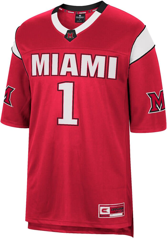 Colosseum Miami RedHawks Red Let Things Happen Jersey - 150313348